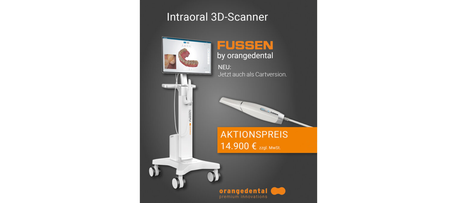 Intraoral 3D-Scanner FUSSEN jetzt auch als Cartversion - BZB online